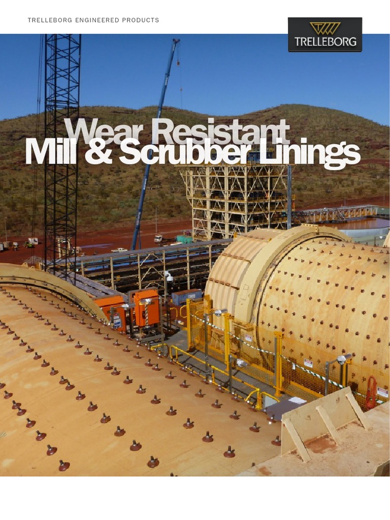 9868 Rubber Mill Linings | PDF | Mill (Grinding) | Natural Rubber