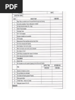 Pre Commissioning Check List For Split Units PDF | PDF