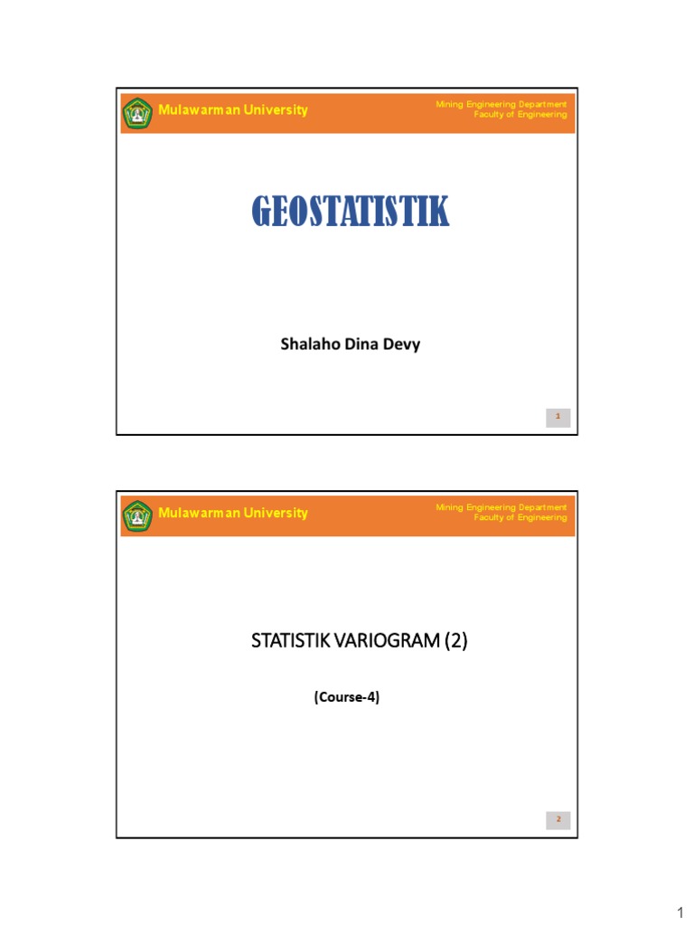 Course 6 Variogram 3.compressed | PDF
