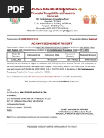 80G Receipt | PDF | Payments | Society