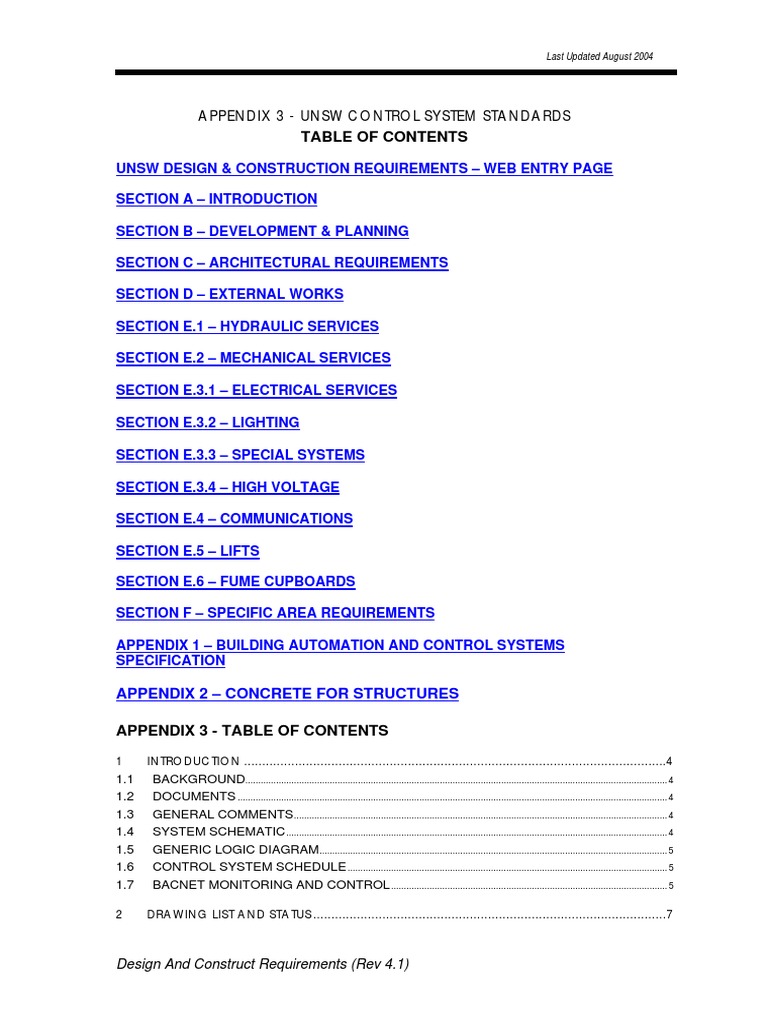 UNSW Control System Standards Guide | PDF | Programmable Logic ...