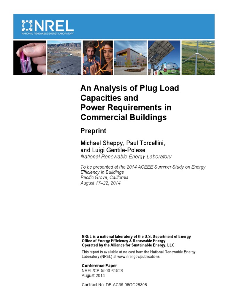 NREL PPLs | PDF | Hvac | Data Center