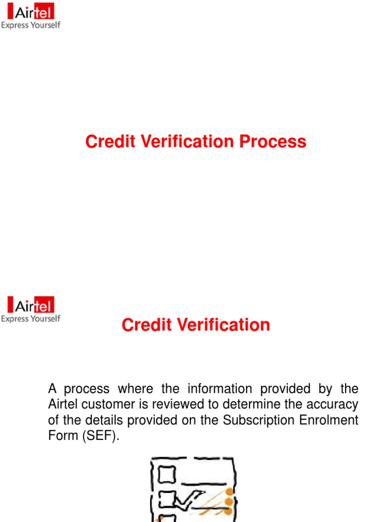 Credit Verification Process | PDF | Subscription Business Model | Business