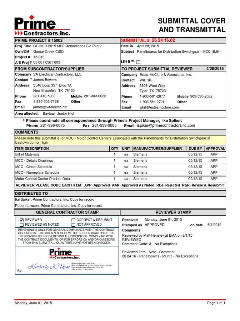 SBM 26 24 16-02 Panelboards For Distribution Switchgear - MCC (BJH) | PDF