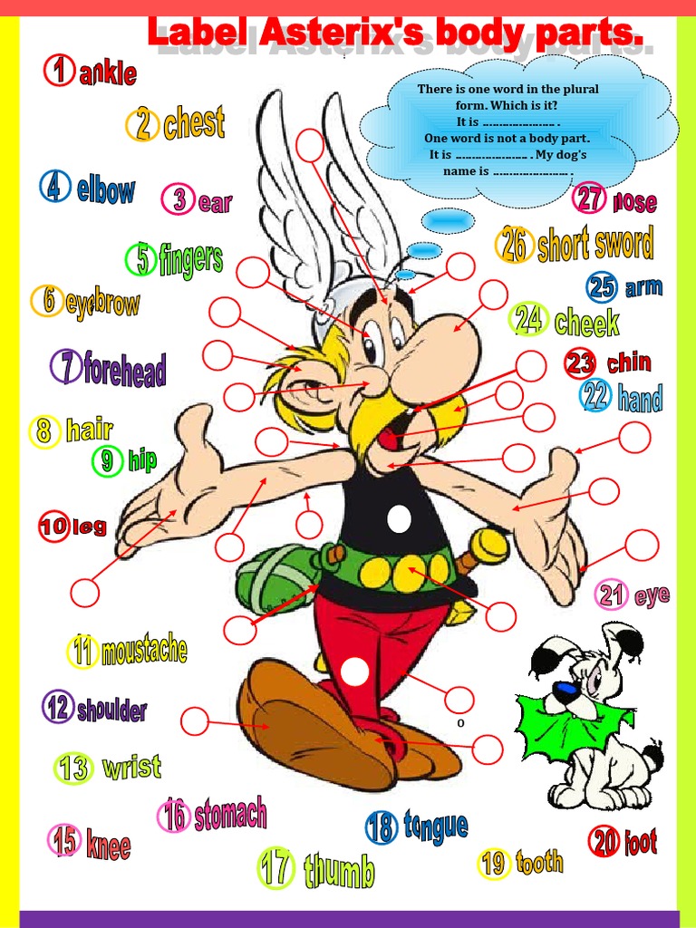 Asterix S Body Parts | PDF
