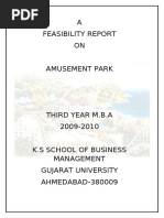 Project Report On Water Park | PDF | Amusement Park | Tourism