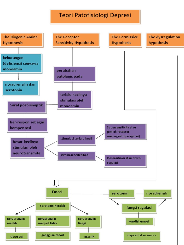 Teori Patofisiologi Depresi | PDF