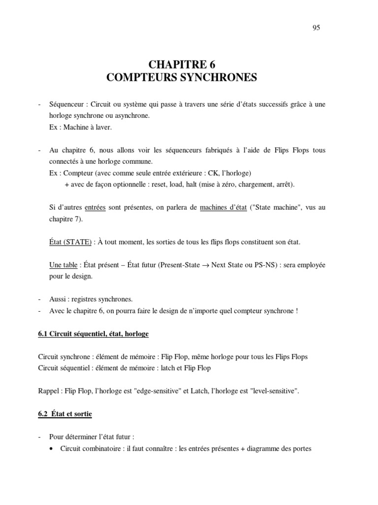 Chap6 PDF | PDF | Fonction logique | Électronique numérique