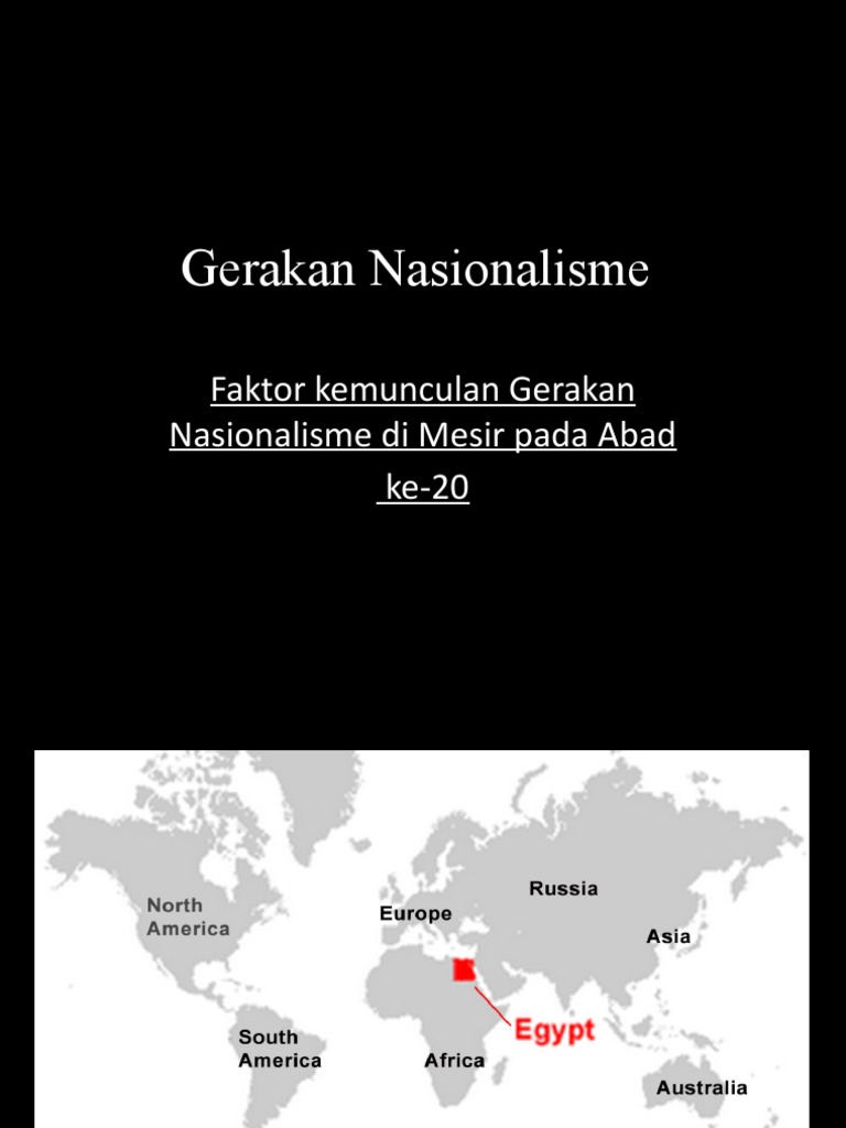 Gerakan Nasionalisme | PDF | Sejarah