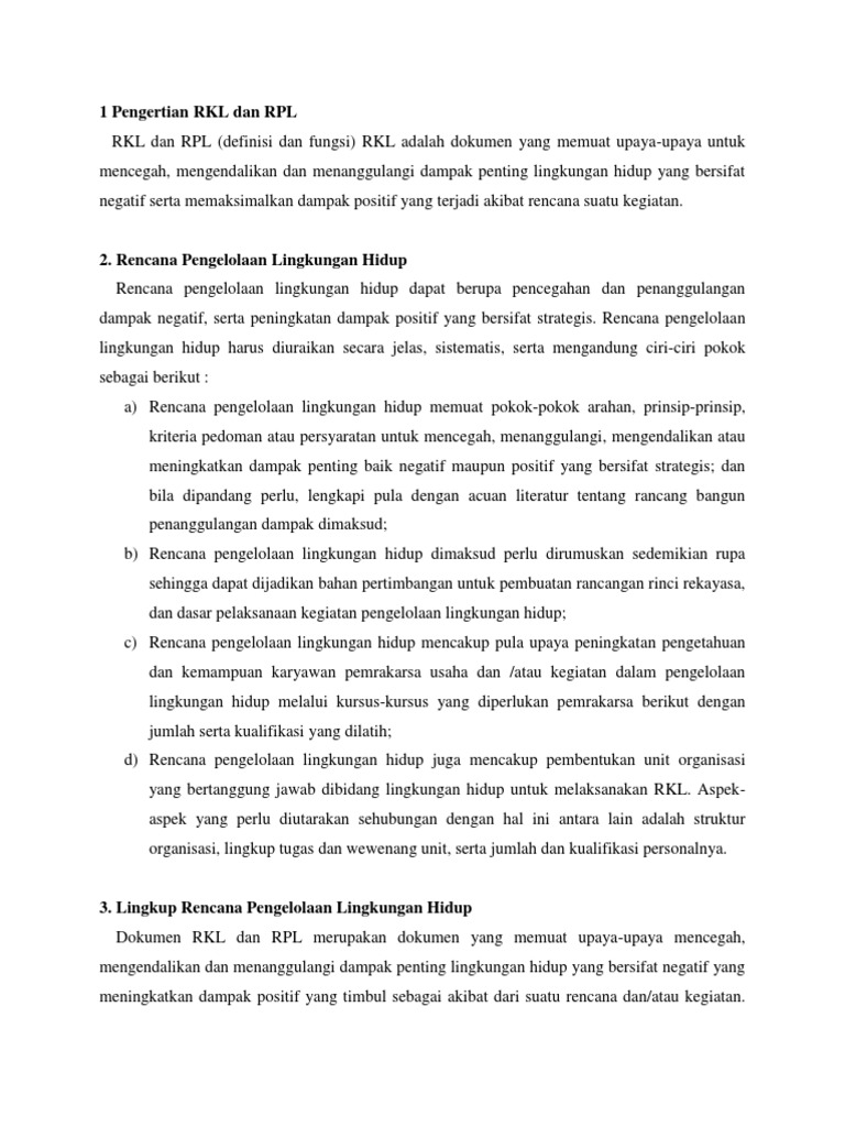 Paper RPL Dan RKL | PDF