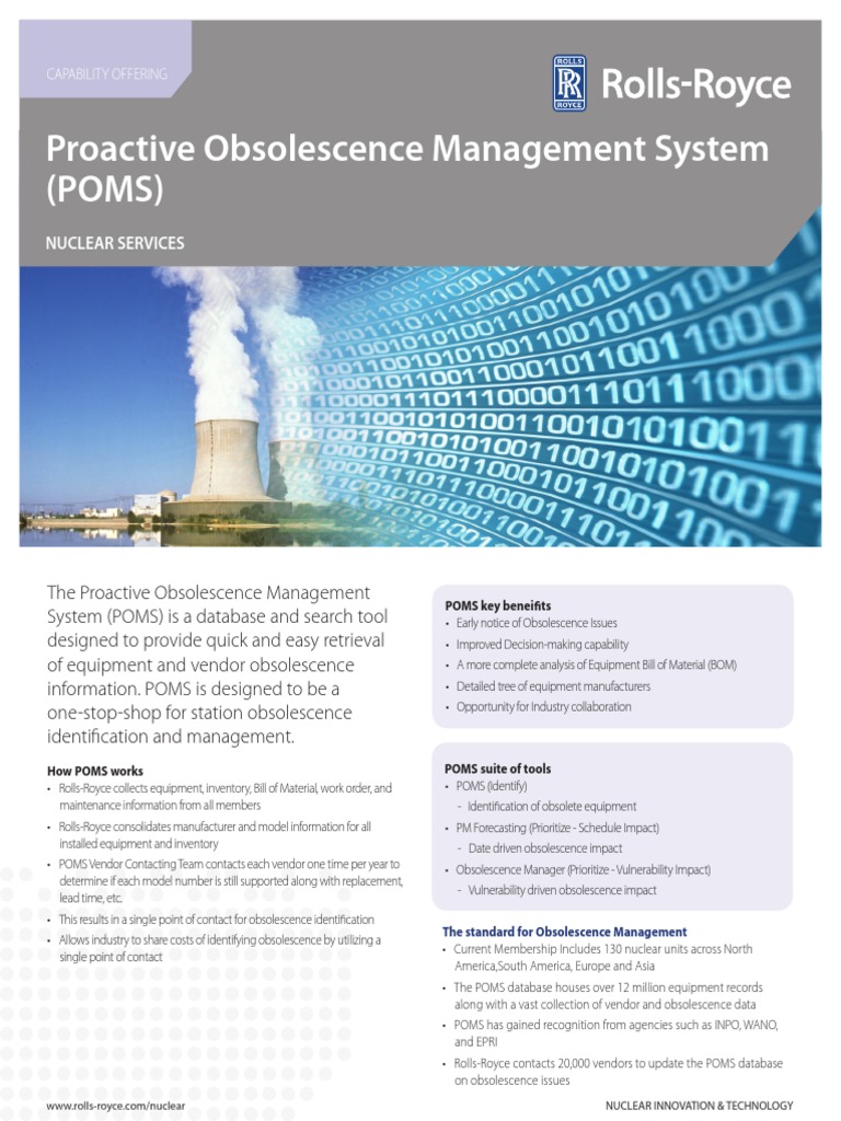 Cs Proactive Obsolescence Management System Tcm92 49831 | PDF ...