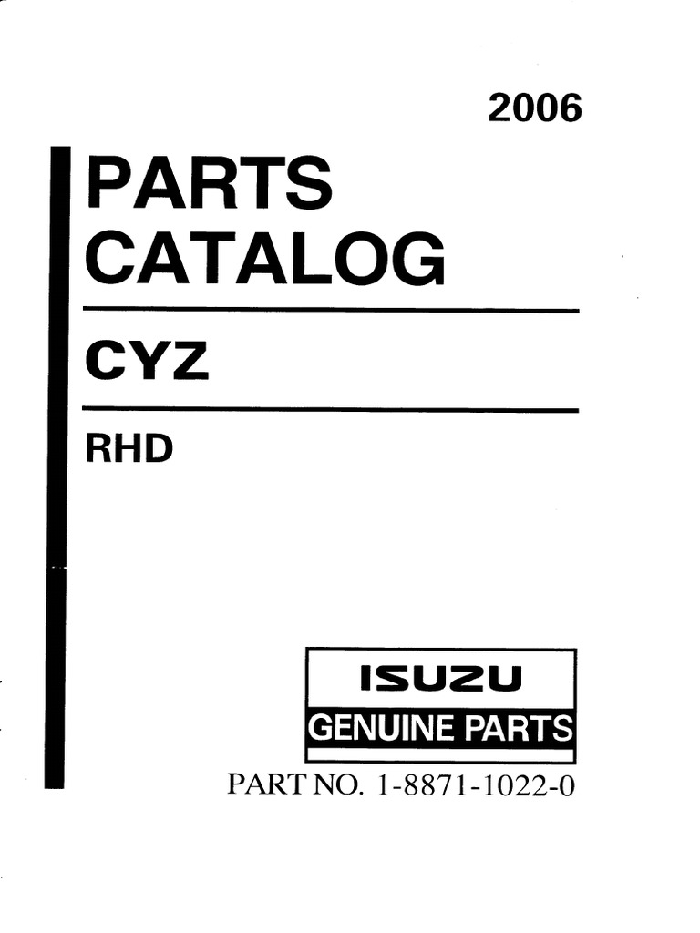 Isuzu CYZ | PDF