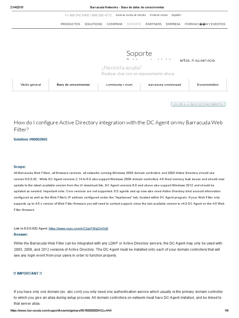 How Do I Configure Active Directory Integration With The DC Agent On My ...