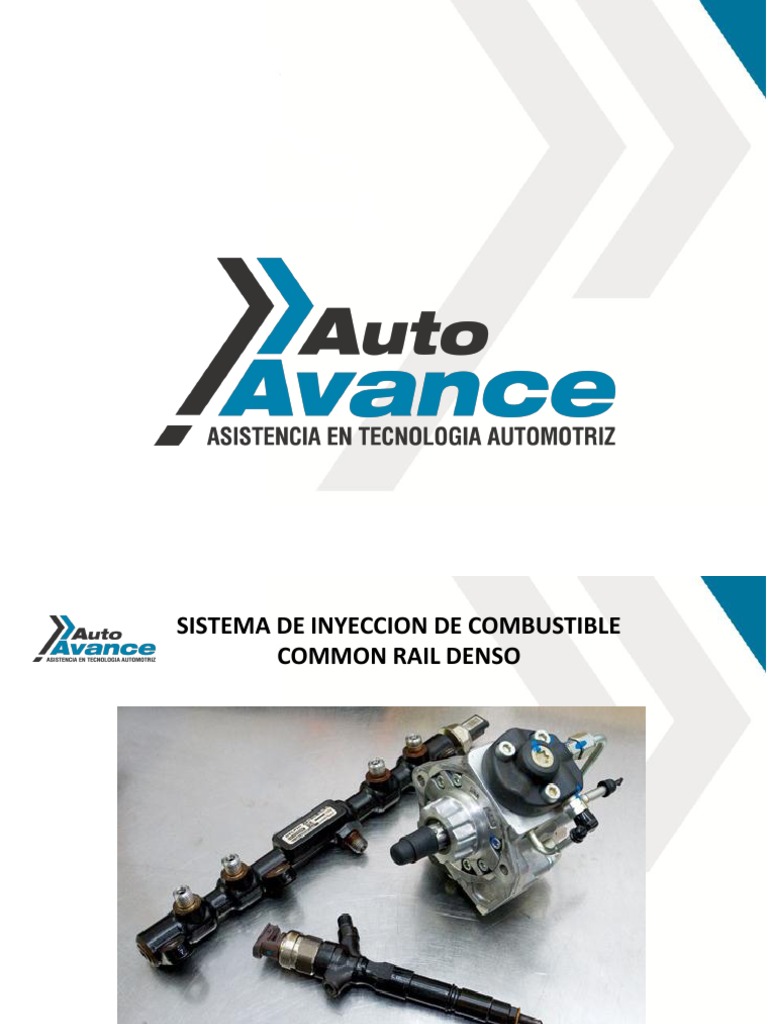 CURSO COMMON RAIL DENSO.pdf | Fuels | Machines