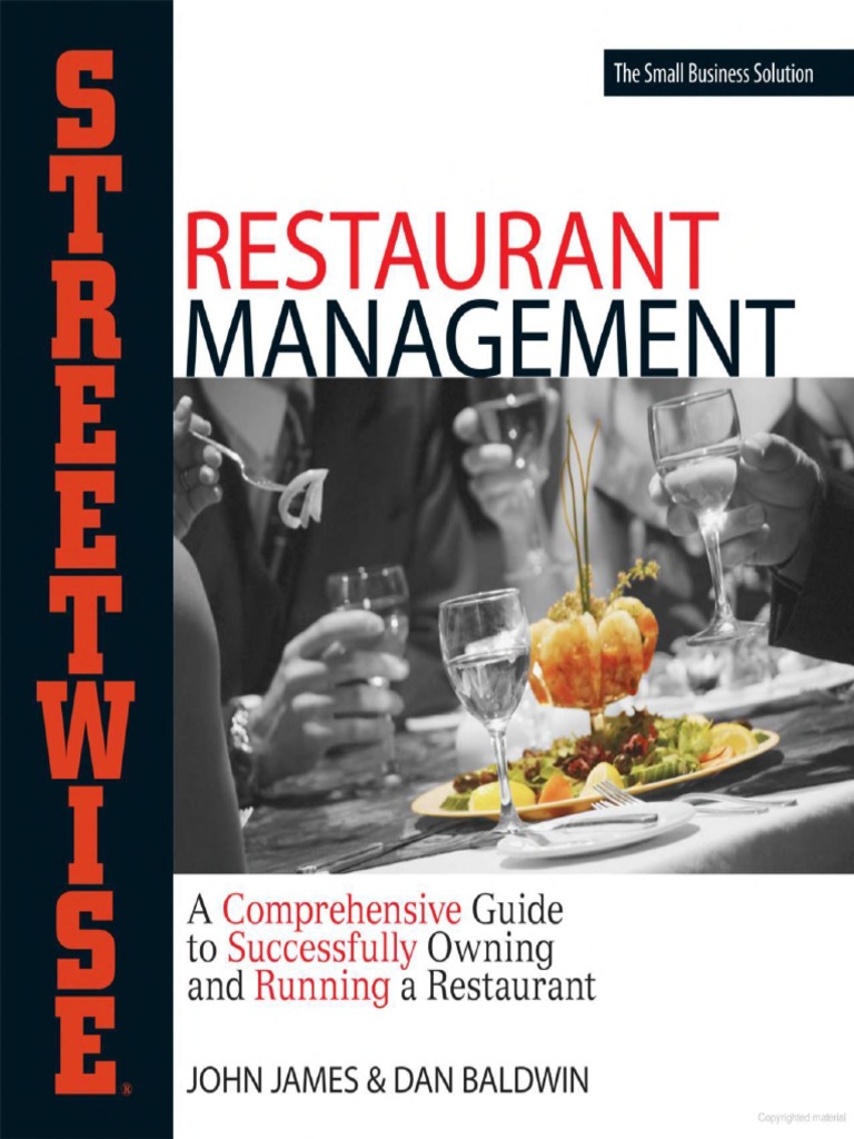 Restaurant Management - Comprehensive Guide | PDF