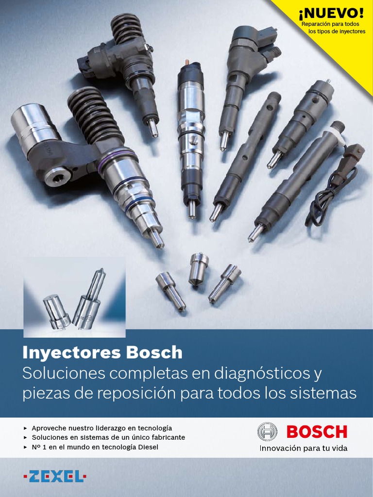 Inyectores Bosch | PDF | Motor diesel | Propulsión