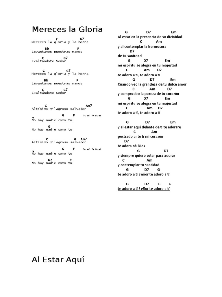 Mereces La Gloria Good | PDF | Religión y creencia