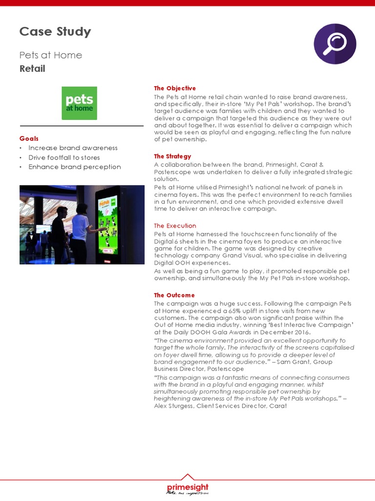 Case Study: Retail | Download Free PDF | Brand | Retail