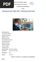 Escala Tiss PDF | PDF | Enfermería | Hospital