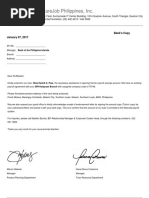Sample Bank Account Verification Letter | PDF