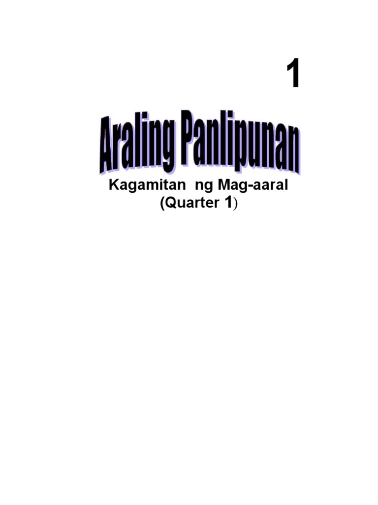 Grade 1 1st Quarter (k-12) | PDF