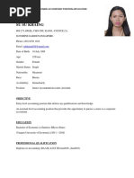 Application Letter - LGU | PDF