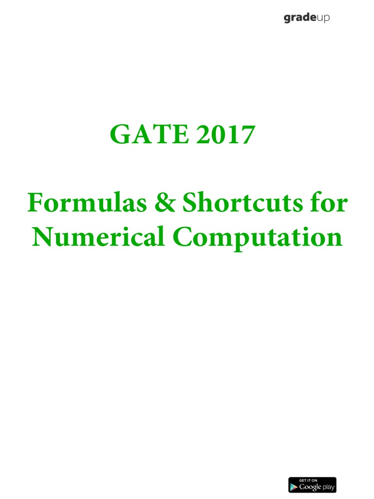 General Aptitude Shortcuts and Forumulas | PDF | Surface Area | Volume General Aptitude Shortcuts and Forumulas | PDF | Surface Area | Volume