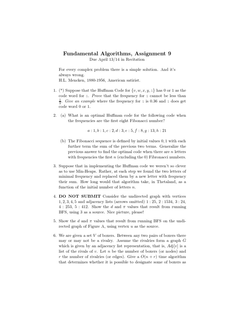 hw9 PDF | PDF | Vertex (Graph Theory) | Discrete Mathematics