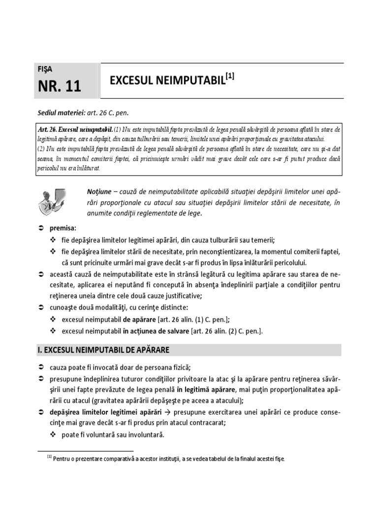 Fise de Drept Penal - Ed A 3-A - Boroi - Anghel-F11 PDF | PDF