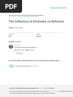 Belief, Attitude, Intention, Behavior | PDF | Attitude (Psychology ...