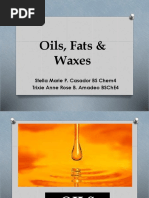 Overview of Fixed Oils and Examples | PDF | Vegetable Oil | Oil