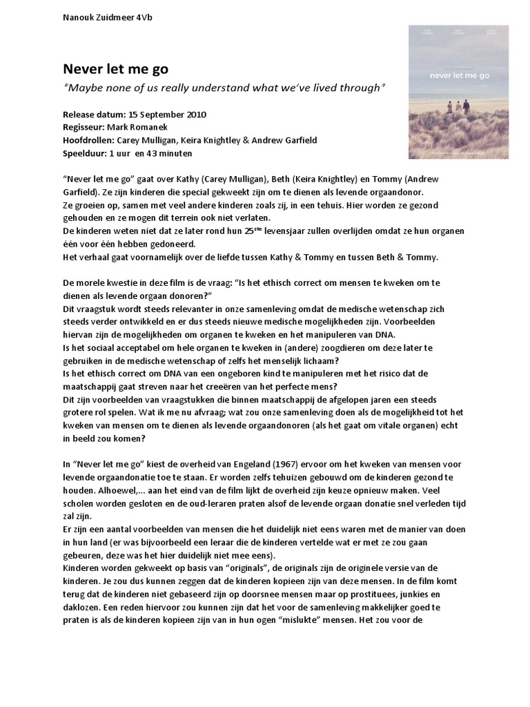 Never Let Me Go | PDF