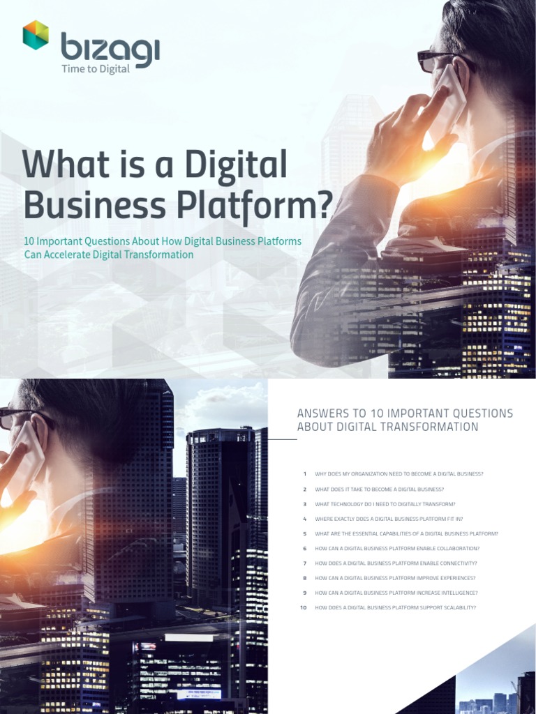 Ebook What Is A Digital Business Platform | PDF | Business Process ...