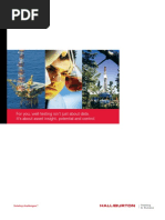 Well Test Procedure | PDF | Oil Well | Petroleum Reservoir