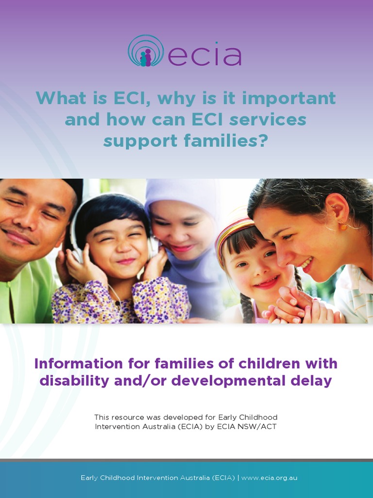 What Is ECI | PDF | Early Childhood Education | Childhood