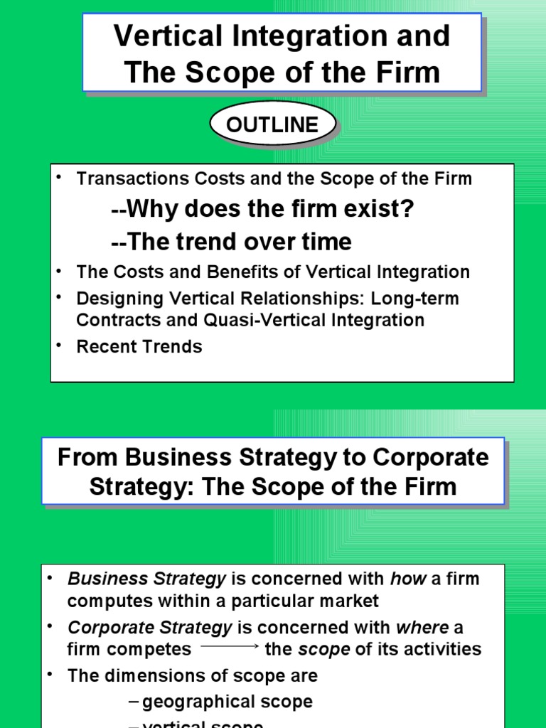 3rdchap13ppt4924.ppt The Scope of A Firm | Download Free PDF ...