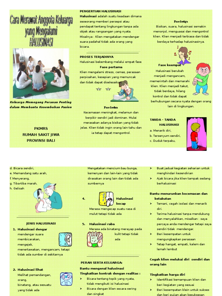 Leaflet Halusinasi | PDF