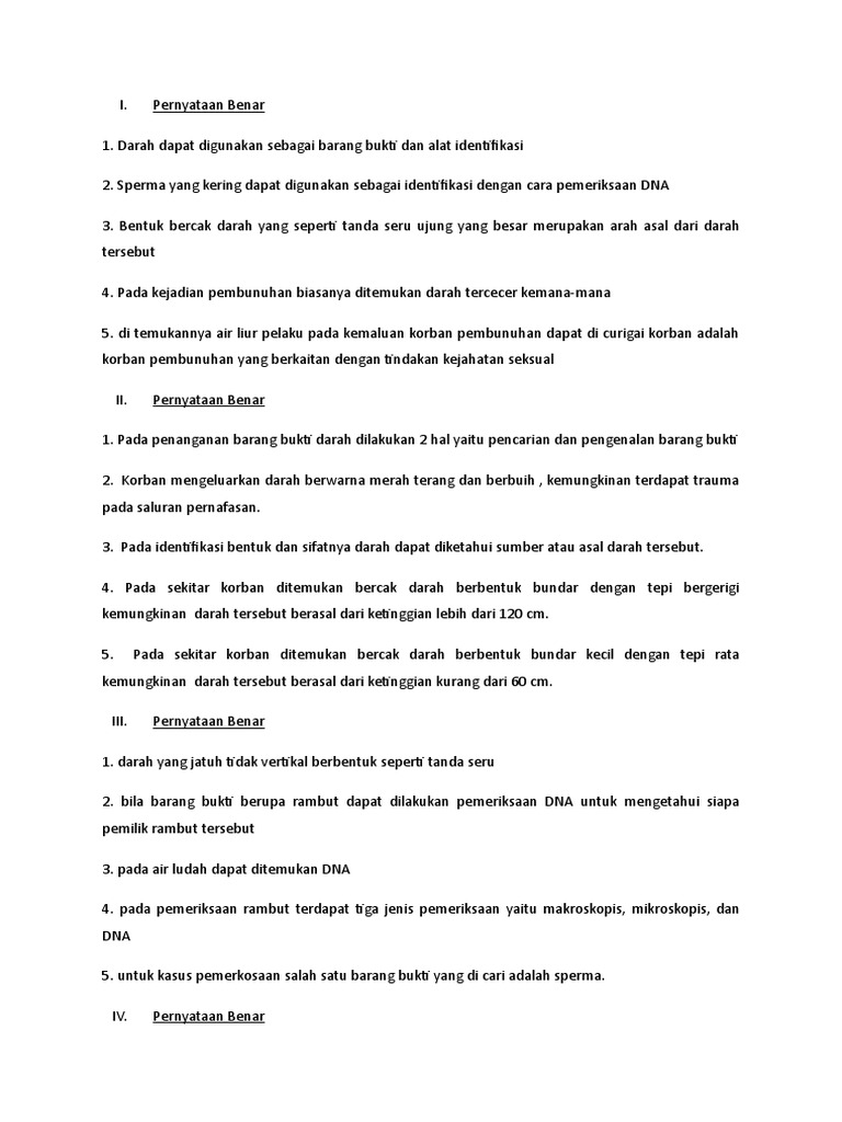 Contoh Soal Koas | PDF