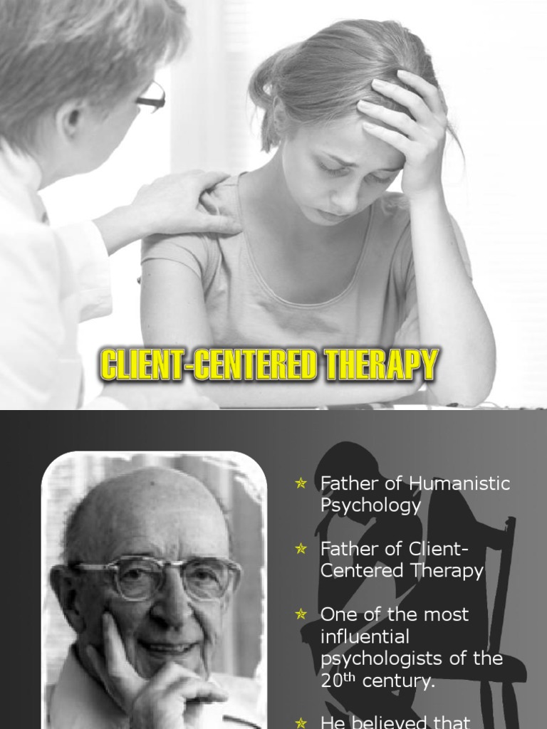 Client-Centered Therapy | PDF | Psychotherapy | Humanistic Psychology