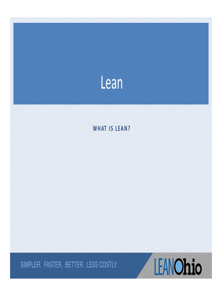 An Introduction to Lean Principles and the Origins of Continuous ...
