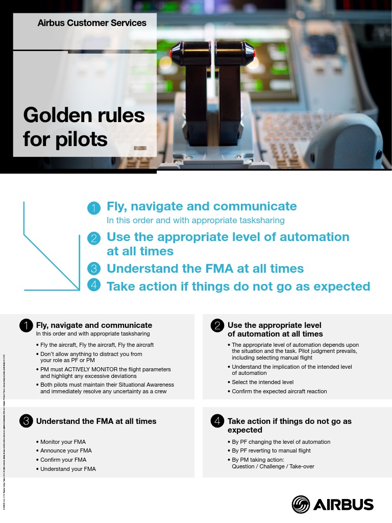 Airbus Golden Rules for Pilots | PDF