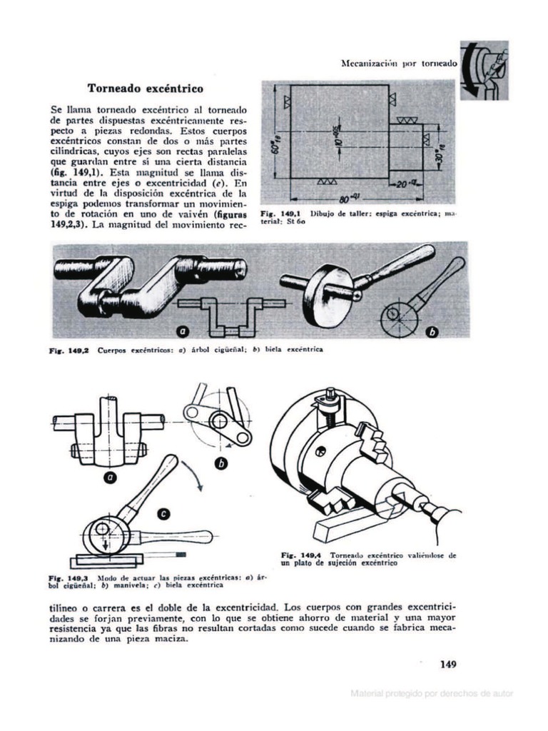 Torneado Excéntrico - Alrededor Del Torno | PDF