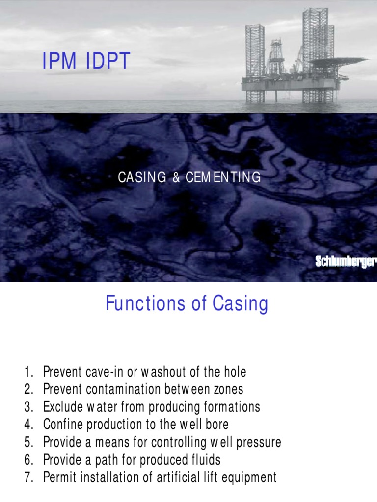 IDPT - 05 - Casing Running & Cementing Volumes PDF | PDF | Casing ...
