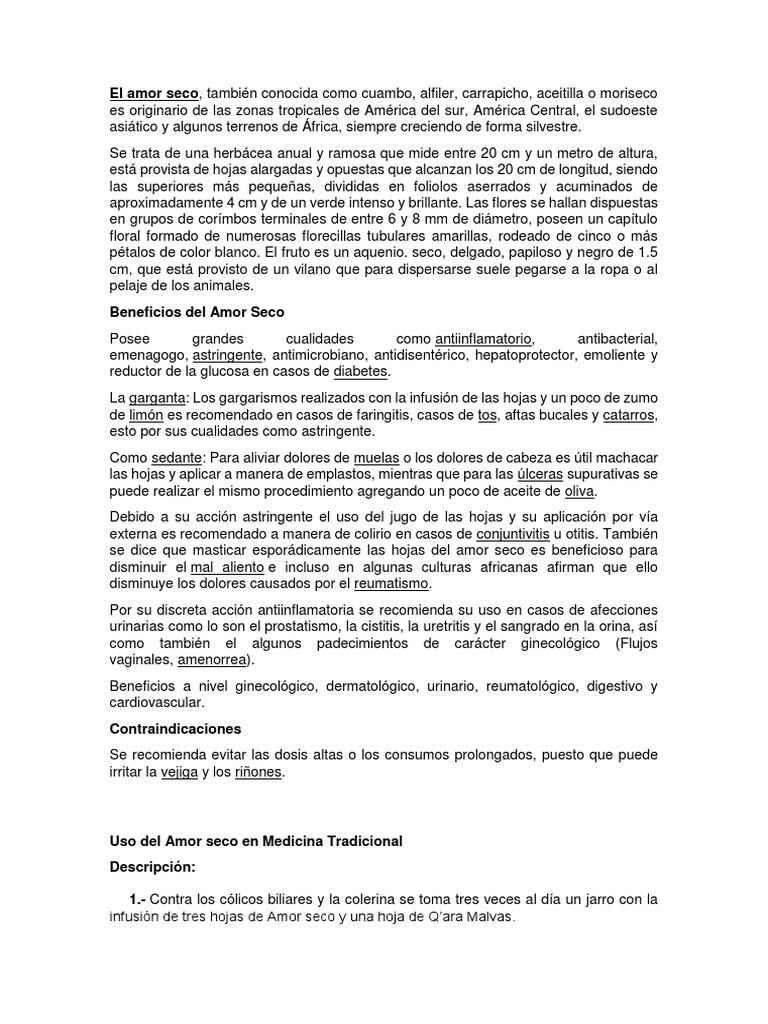 Amor Seco | PDF | Sistema urinario | Especialidades Medicas