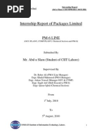 Industrial Visit Report Template | PDF | Factory | Packaging And Labeling
