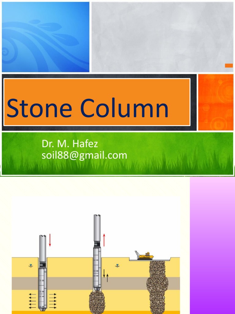Stone Column | PDF | Stress (Mechanics) | Deep Foundation