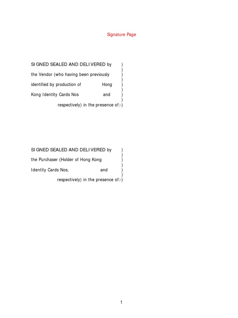 Contract Under Seal | PDF