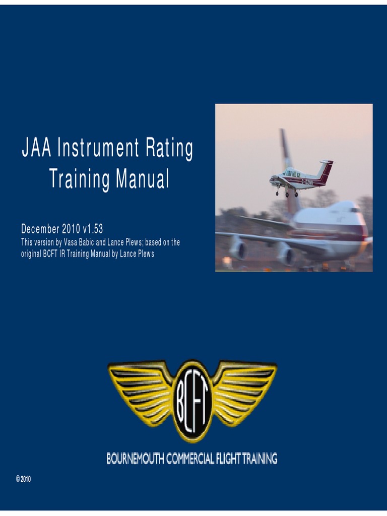 IR Training Manual v1.53 PDF | PDF | Instrument Flight Rules | Gyroscope
