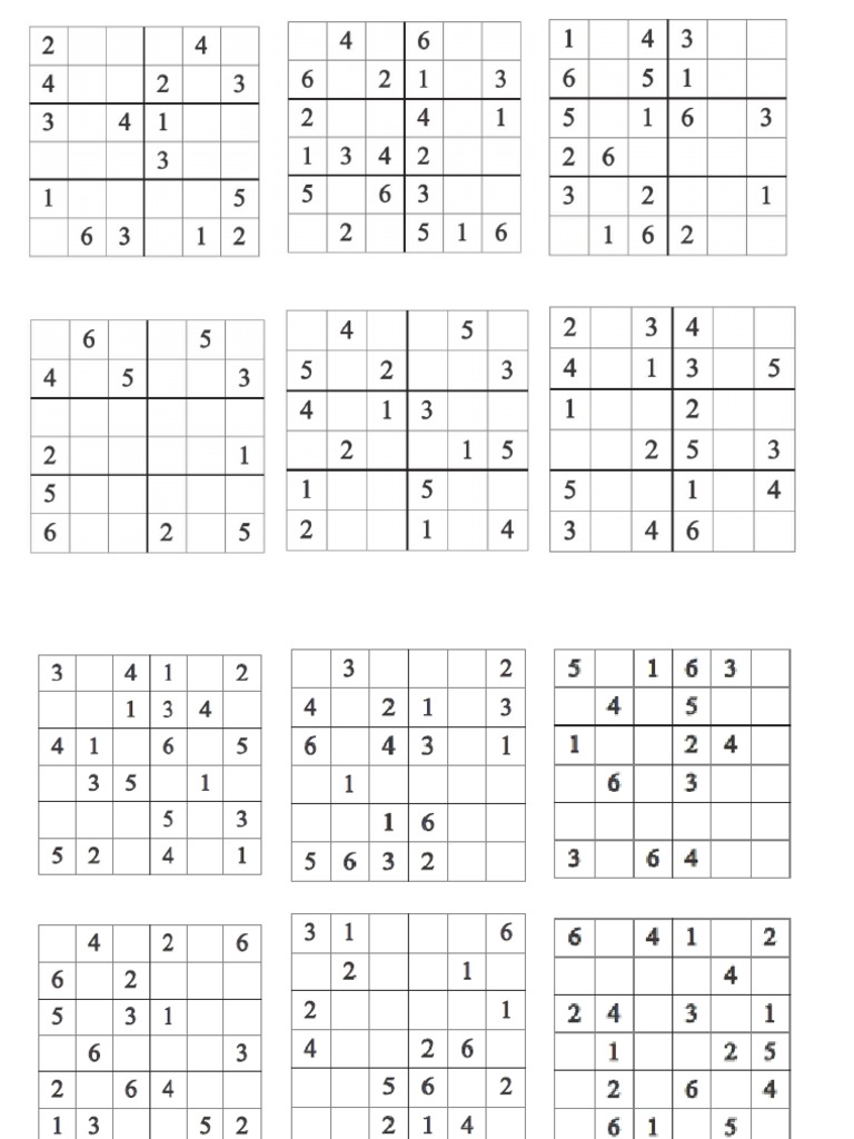 Sudoku | PDF