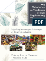 Mga Pista Sa Pilipinas | PDF